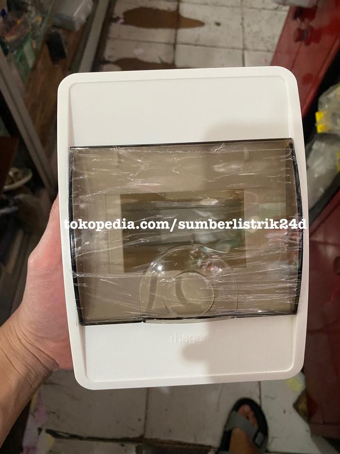 Jual Box mcb 4 group hager outbow 104tva sikring outbo ob 4g 4 grup ...