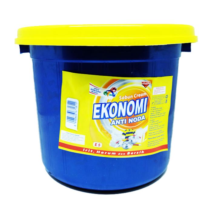 Jual Sabun Colek Wings Biru Ekonomi Kemasan Timba 3 Kg Di Seller Velvet ...