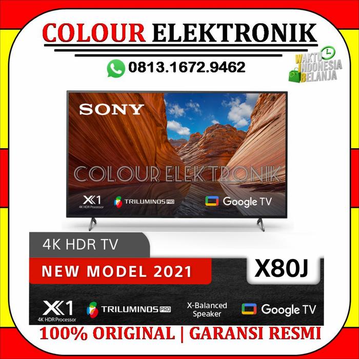 Promo SONY 55X80J 4K UHD HDR SMART ANDROID GOOGLE TV 55 INCH KD-55X80J ...