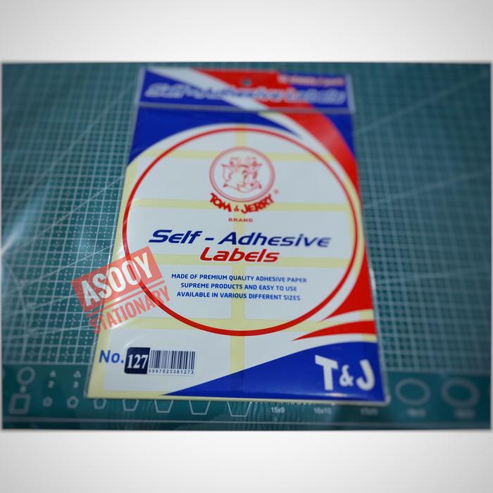Jual Label sticker Tom & Jerry 127 - Jakarta Barat - asooy stationary ...