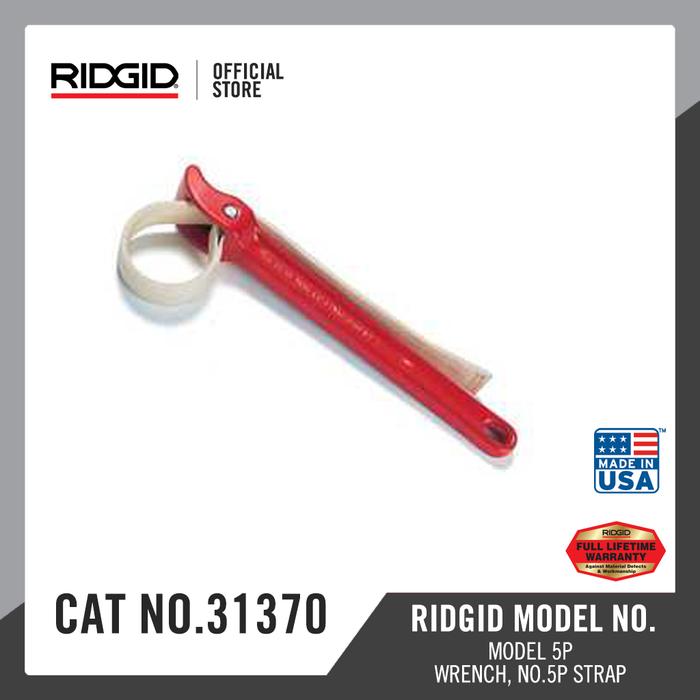 Jual RIDGID Strap Wrenches ,Model No 5P Strap F/Plastic-31370 - Jakarta ...