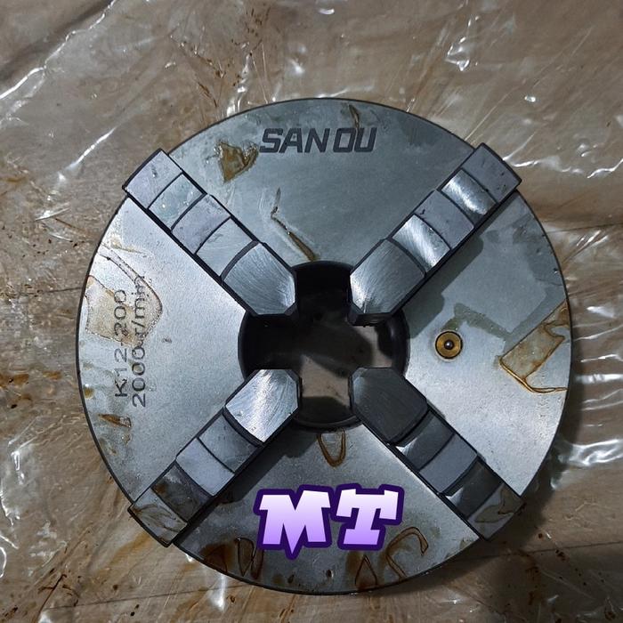 Jual Chuck bubut 8 inch 4jaw self centring San ou - Jakarta Barat ...