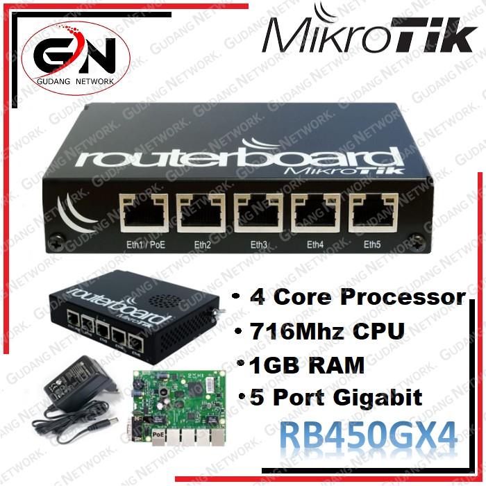 Jual MIKROTIK RB450GX4 - Jakarta Pusat - Gudang Network. | Tokopedia Jual MIKROTIK RB450GX4 - Jakarta Pusat - Gudang Network. | Tokopedia