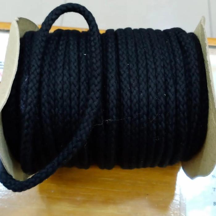 Jual Tali Tambang Kepang Katun 5mm Color Hitam - Jakarta Utara - Kirei ...