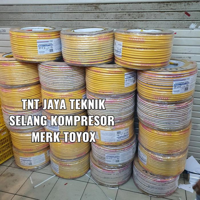 Jual SELANG ANGIN KOMPRESOR TOYOX / SELANG ANGIN TOYOX 8.5 MM X 14 MM ...