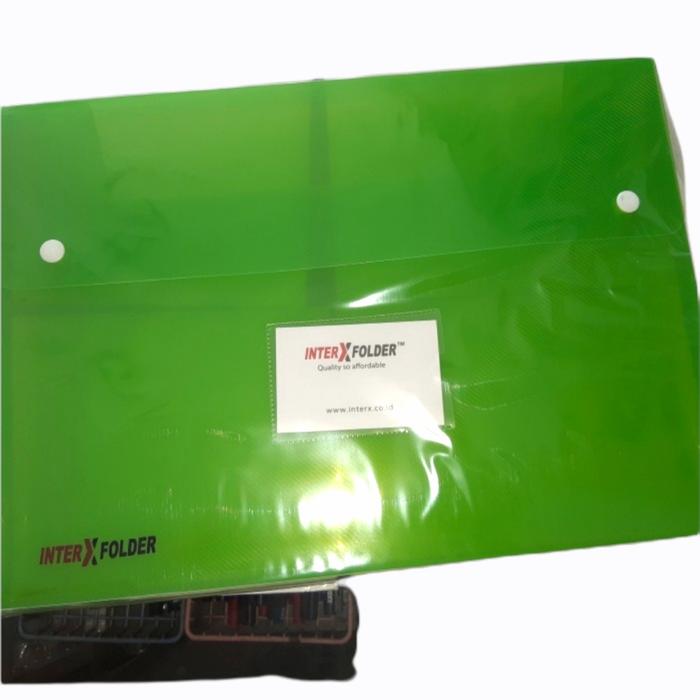 Jual map inter x folder / map plastik folio / map kotak / map plastik ...