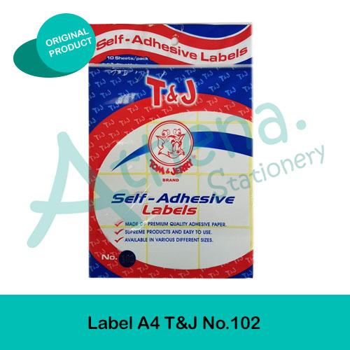Jual Label Tom & Jerry No. 100 / 101 / 102 - 102 - Jakarta Barat ...