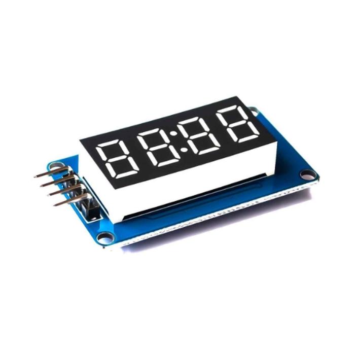 Jual LED 7 segment Arduino TM1637 4 digit Digital Tube Clock Display ...