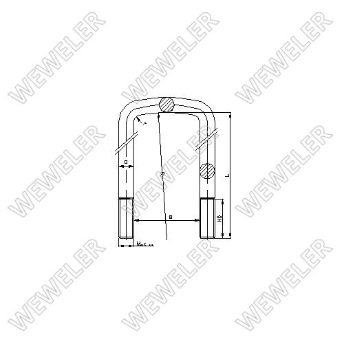 Jual SCANIA 2096135-B010M22A098-U BOLT M22*2.5-B05-92/250 HD60 (WEWELER ...