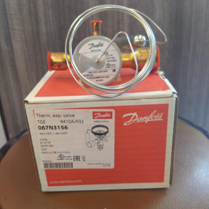 Jual Expansion Valve TGE 9/13TR Danfoss R410A/R32 Orifice No.8 ...