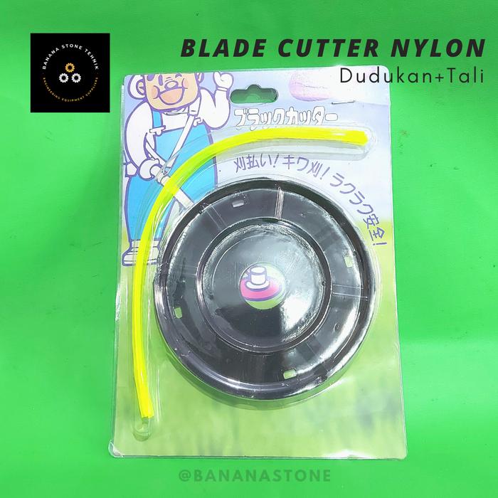 Jual Pisau Senar Potong Rumput / Blade Cutter Nylon (Dudukan+Tali ...