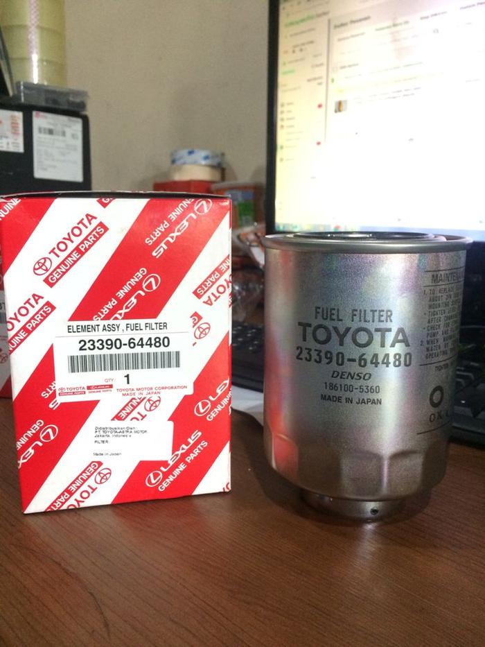 Jual Filter Solar LAND CRUISER TOYOTA GENUINE PARTS 23390-64480 ...