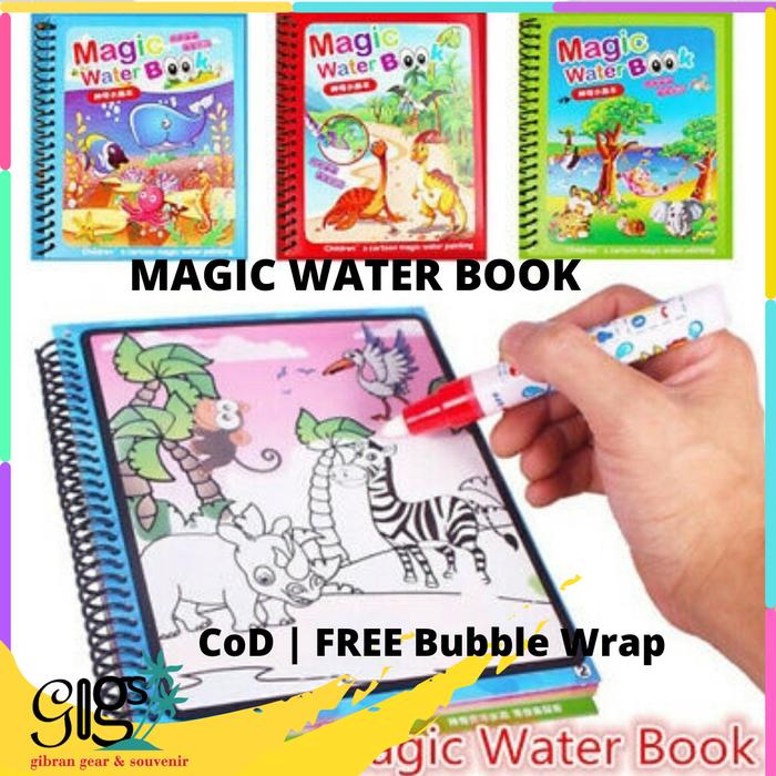 Jual MAGIC WATER BOOK BUKU MEWARNAI DENGAN AIR - SPIDERMAN - Kota Depok ...