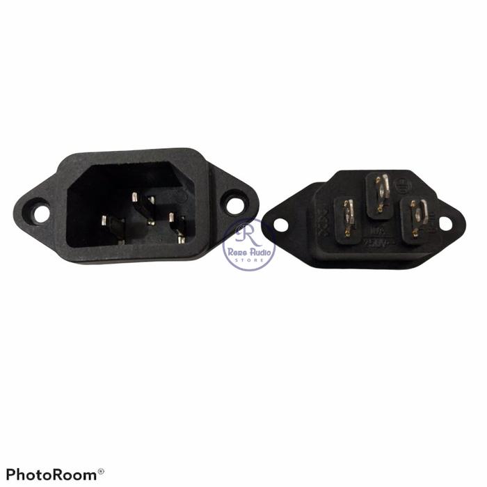 Jual Soket Socket AC 3 Pin Soket AC komputer dan Power - Kab. Jombang ...