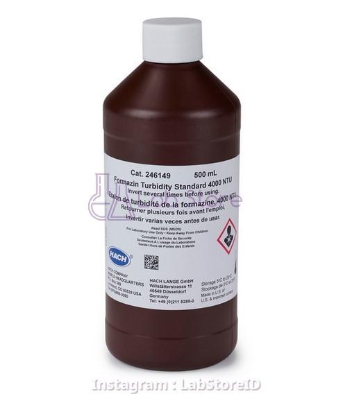 Jual Formazin Turbidity Standard 4000 NTU @ 500 mL | Hach 2461-49 ...