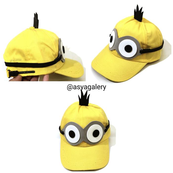 Jual TOPI ANAK MINIONS/TOPI MINION/TOPI MINIONS ANAK/TOPI KARAKTER ...