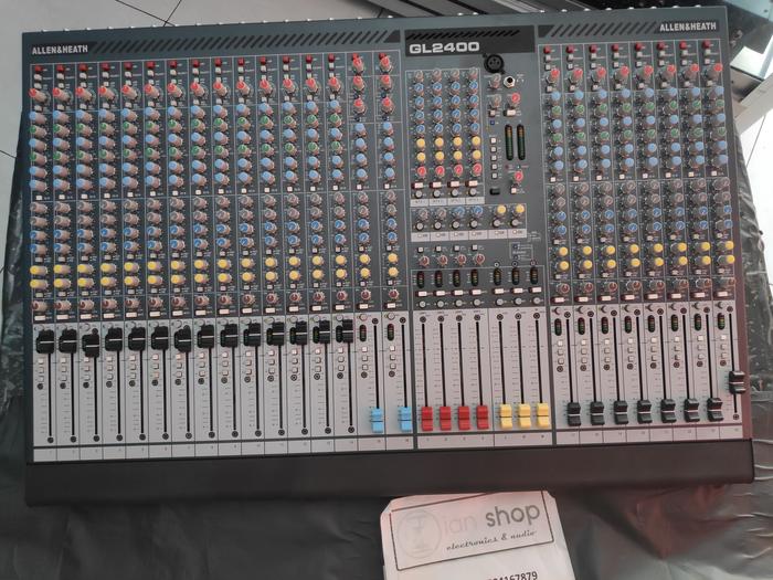 Jual Mixer Audio Allen Heath GL2400 24CH ALLEN&HEATH GL 2400 24 Channel ...