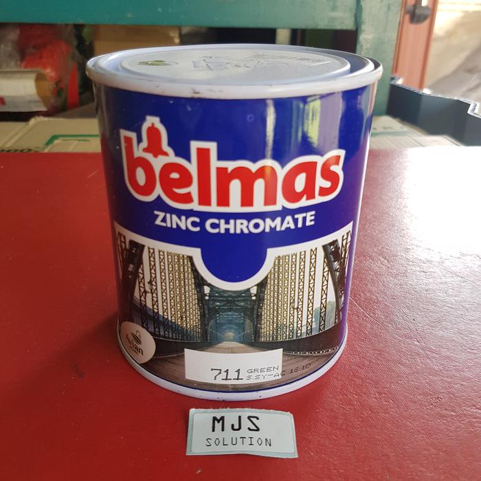 Jual ZINC CHROMATE BELMAS 1 KG KILO AVIAN MENI BESI CAT DASAR ANTI ...