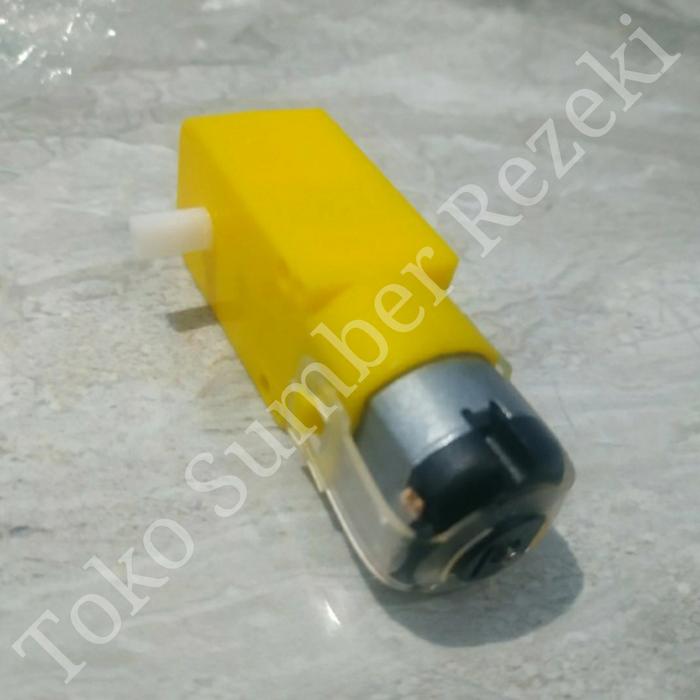 Jual Dinamo DC Gearbox Kuning Motor Mobil Arduino RC Car Part Original ...