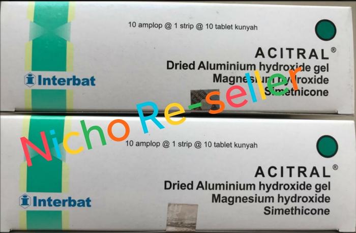 Jual Acitral Tablet per Box - Jakarta Pusat - nicho re-seller | Tokopedia