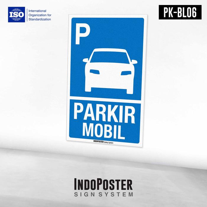 Jual Stiker safety sign rambu K3 ISO parkir mobil - M - Kab. Bandung ...