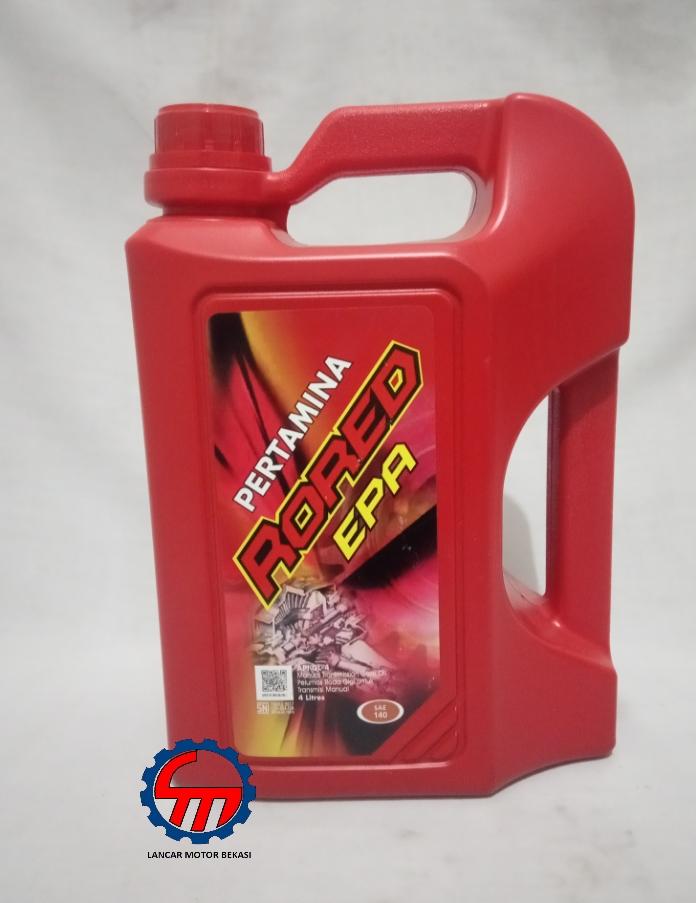 Jual Oli Pertamina Rored Epa SAE 140 4 Liter Asli Original - Kota ...