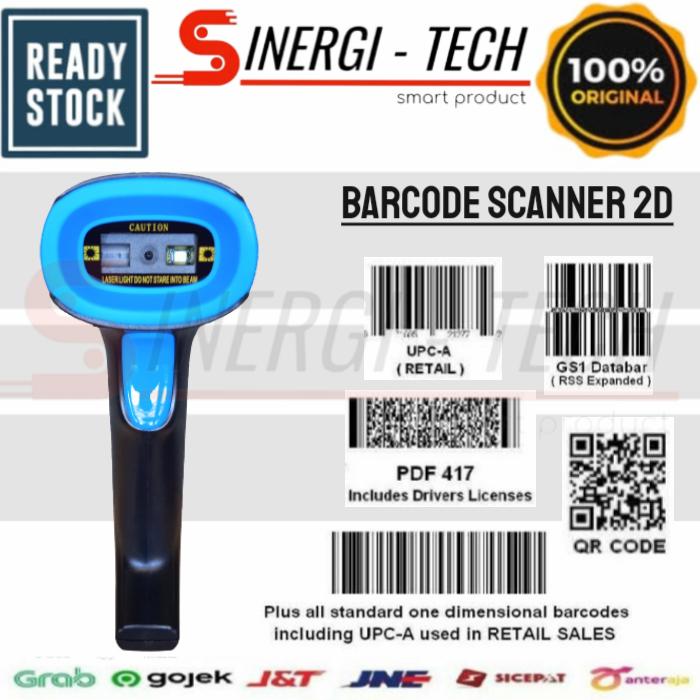 Jual BARCODE SCANNER 2D IWARE TS-20 USB HANDHELD GUN - QRCODE PDF417 ...