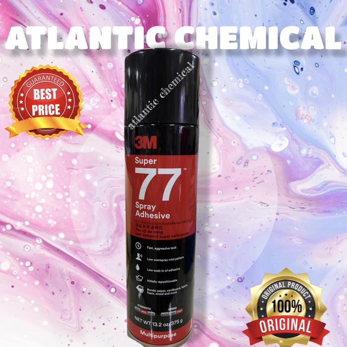 Jual 3M LEM SUPER 77 SPRAY ADHESIVE LEM SERBAGUNA - MULTIPURPOSE 13 OZ ...