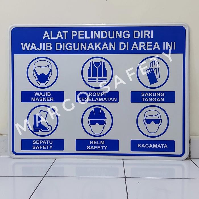 Jual Rambu APD 80x60cm - Jakarta Barat - MARGO JAYA SAFETY | Tokopedia