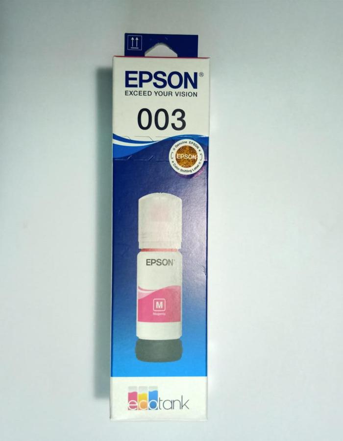 Jual Tinta Epson T003 Magenta T 003 003M Original Cartridge Ori Resmi ...