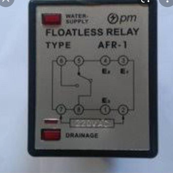 Jual Floatless Relay AFR-1 merk PM 8 kaki water supply & drainage full ...
