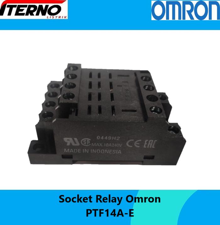 Jual Socket PTF14AE 14 pin untuk relay LY4 Omron ORI - Kota Tangerang ...