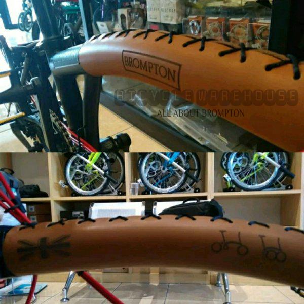 Jual Aksesoris Cover Frame Sepeda Lipat Leather Kulit Sapi Asli ...
