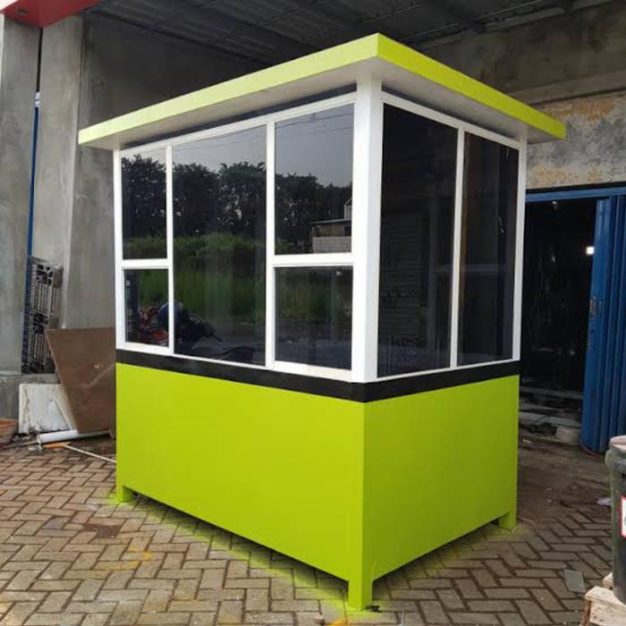 Jual Pos jaga, pos security, pos keamanan ukuran 200cm x 100cm x 210cm ...