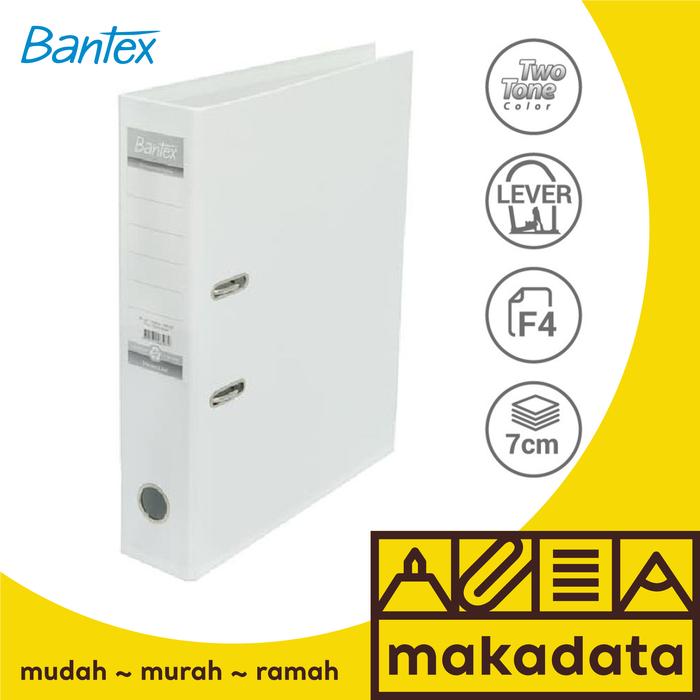 Jual ORDNER BANTEX FOLIO 1465 7cm WARNA PUTIH - Kota Surabaya ...