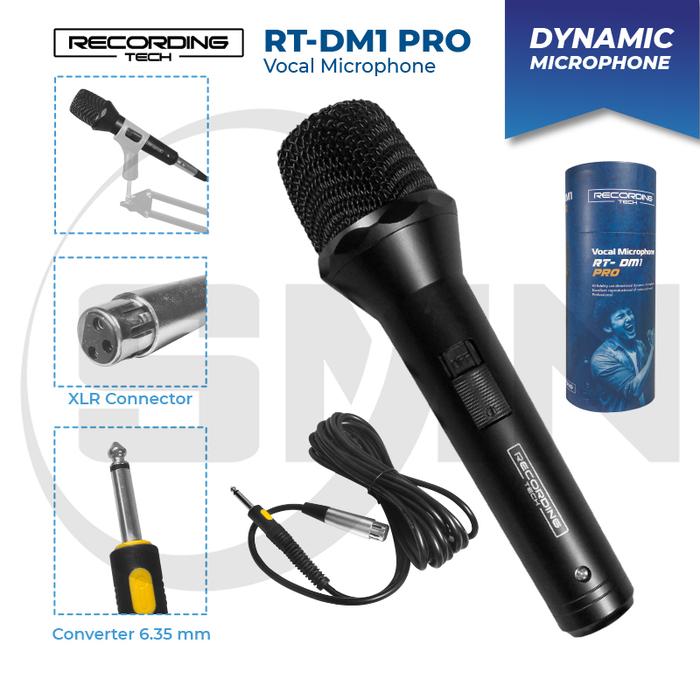 Jual Mic Recording Tech RT-DM1 PRO Vocal Dynamic Microphone - Jakarta ...