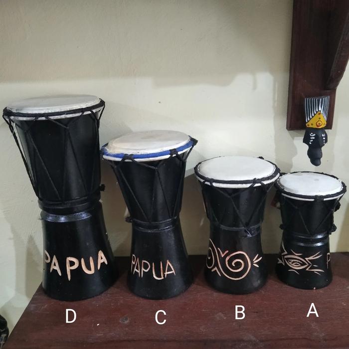 Jual Alat Musik Tradisional Tifa Papua - Size C Di Seller Rosaria ...