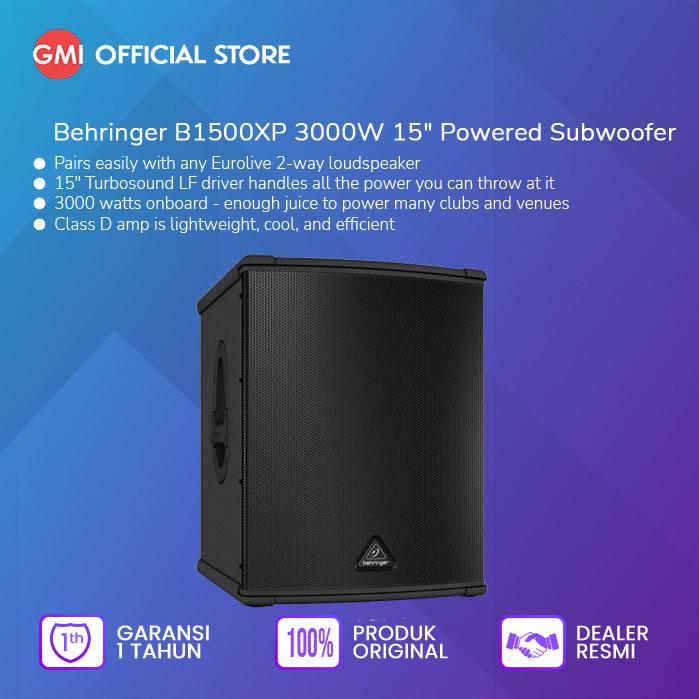 Jual Behringer B1500XP 3000W 15" Powered Subwoofer - Jakarta Utara ...