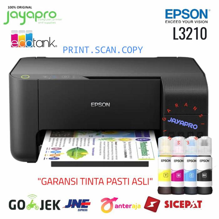 Jual EPSON L3210 RESMI TINTA ASLI - Jakarta Pusat - JAYAPRO JKT | Tokopedia
