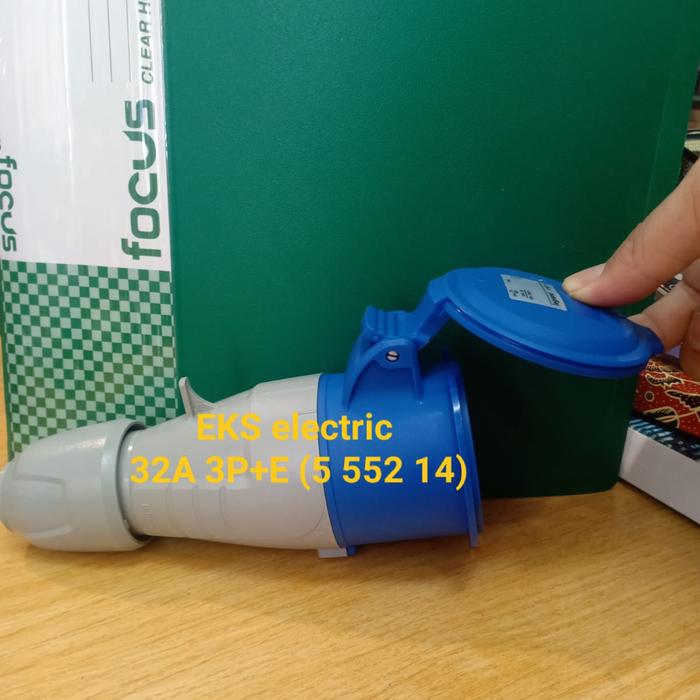 Jual SOCKET MOBILE MOUNTING LEGRAND 32A 3Pin 2P+E (Female) 1phase ...