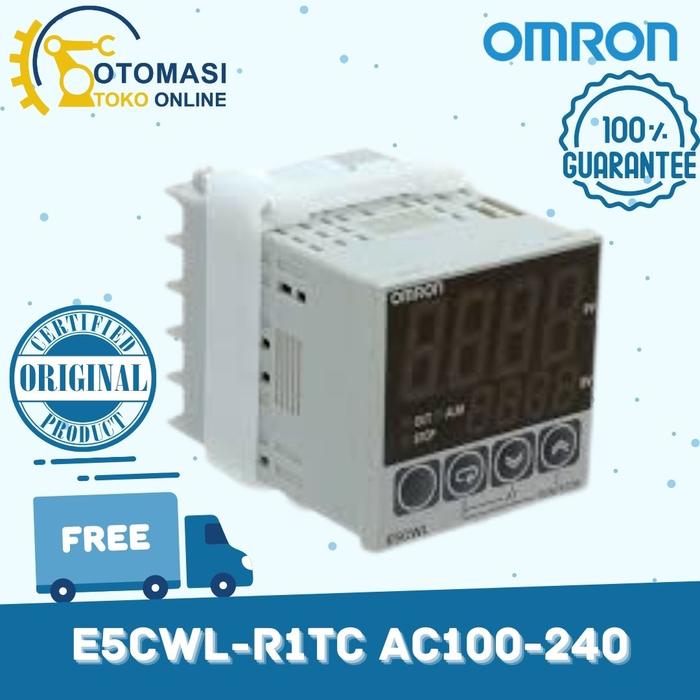 Promo OMRON DIGITAL TEMPERATURE OUTPUT RELAY 48X48 E5CWL-R1TC AC100-240 - Jakarta Pusat - Toko ...