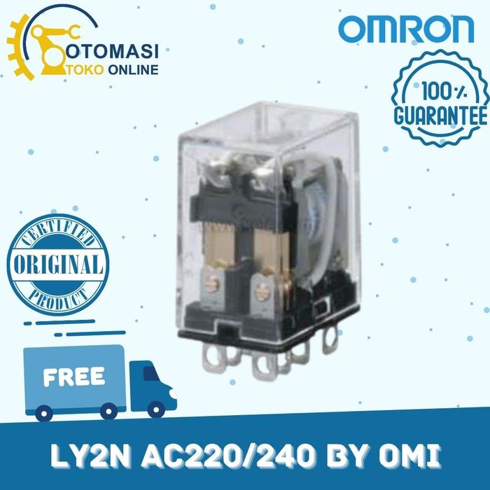 Jual Relay Omron LY2N AC220-240 - Jakarta Barat - Toko Online Otomasi | Tokopedia
