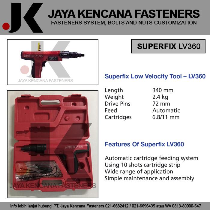 Jual Superfix - Alat Paku Ramset Tipe Hilti LV360 Untuk SN27 - Jakarta ...