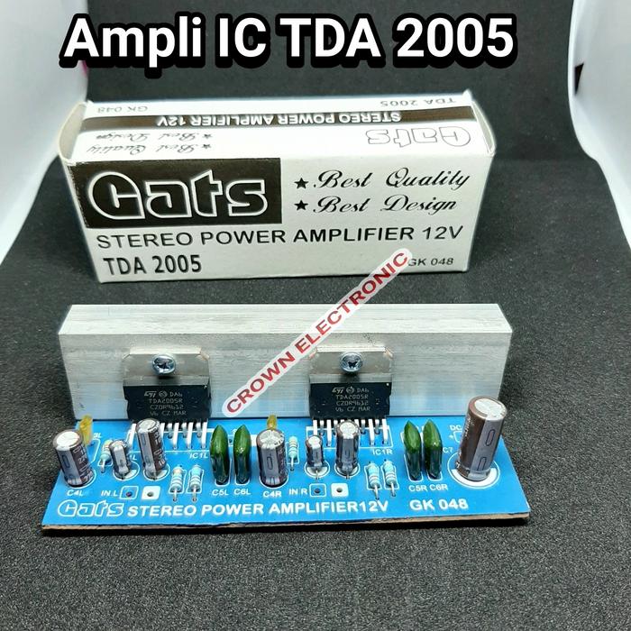 Jual Kit Power amplifier IC TDA 2005 STEREO - Kota Bandung - crown ...