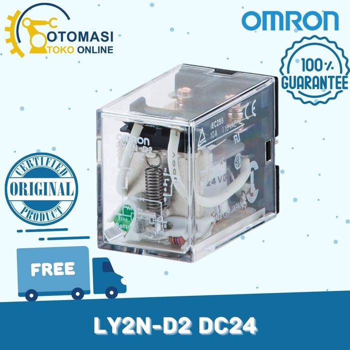 Jual LY2N-D2 DC24 RELAY OMRON - Jakarta Barat - Toko Online Otomasi ...