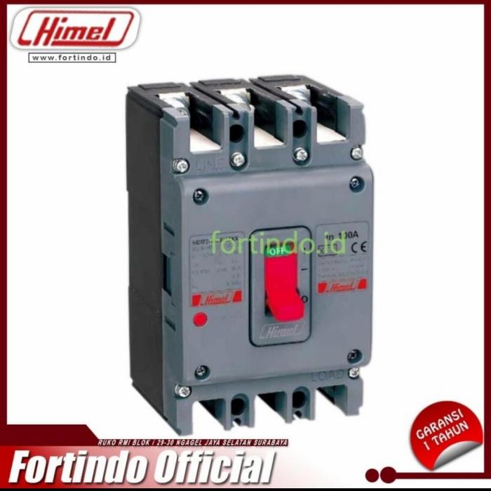 Jual MCCB Breaker 3P 80A/100A HIMEL Standar SNI LMK - 100A - Kota Surabaya - Tunas Jaya Electric ...