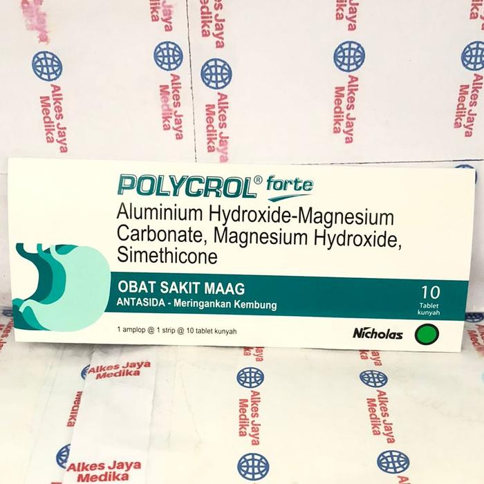 Jual POLYCROL FORTE TABLET - Obat Sakit Maag - Kota Tangerang - alkes ...