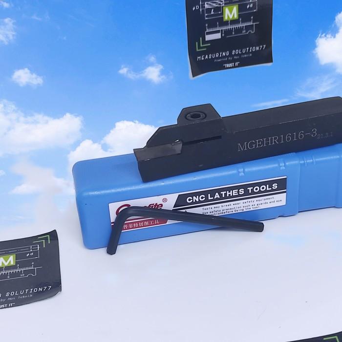 Promo Holder Grooving MGEHR 16 Potong MGEHR 1616 3 insert 3mm - Kab ...