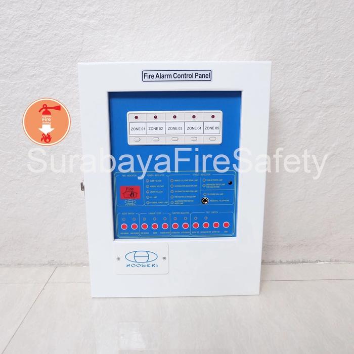 Jual Panel MCFA 5 Zone HS-5L Konvensional "HOOSEKI" - Kota Surabaya - surabayafiresafety | Tokopedia