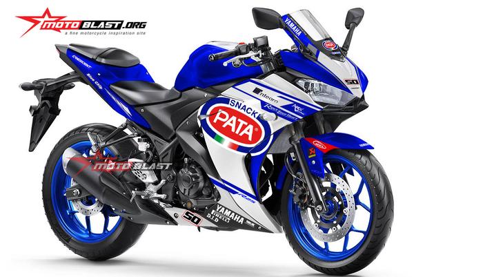 Jual Decal Sticker Motor Motoblast - Yamaha R25 Livery WSBK 2016-Full ...